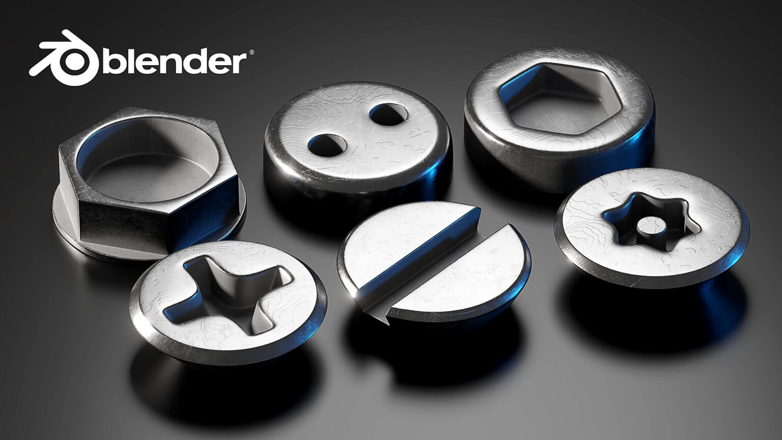 Modeling Screws and Bolts in Minutes for Beginners - Blender Quick ...