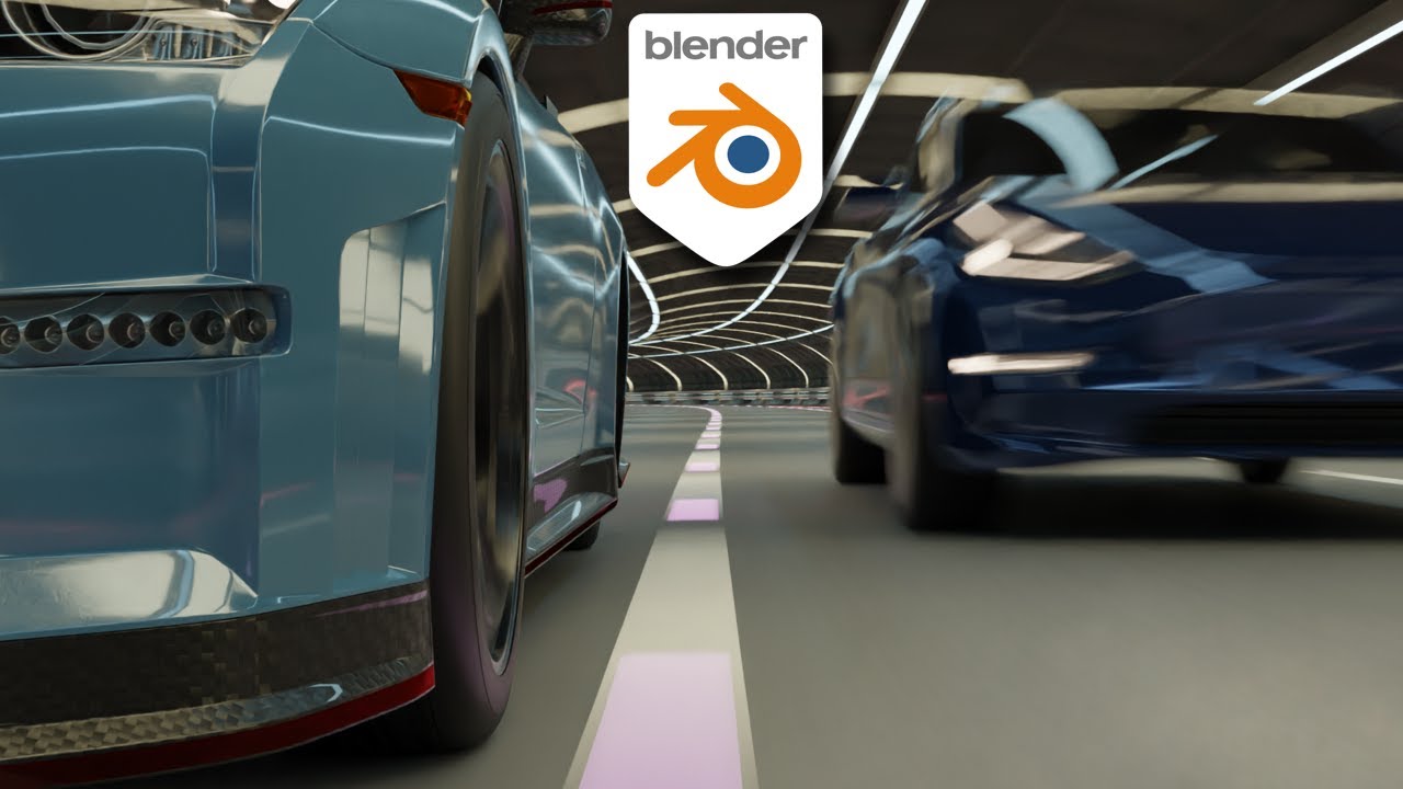 Racing through a Tunnel - Make the Tunnel 3D model in Blender ...
