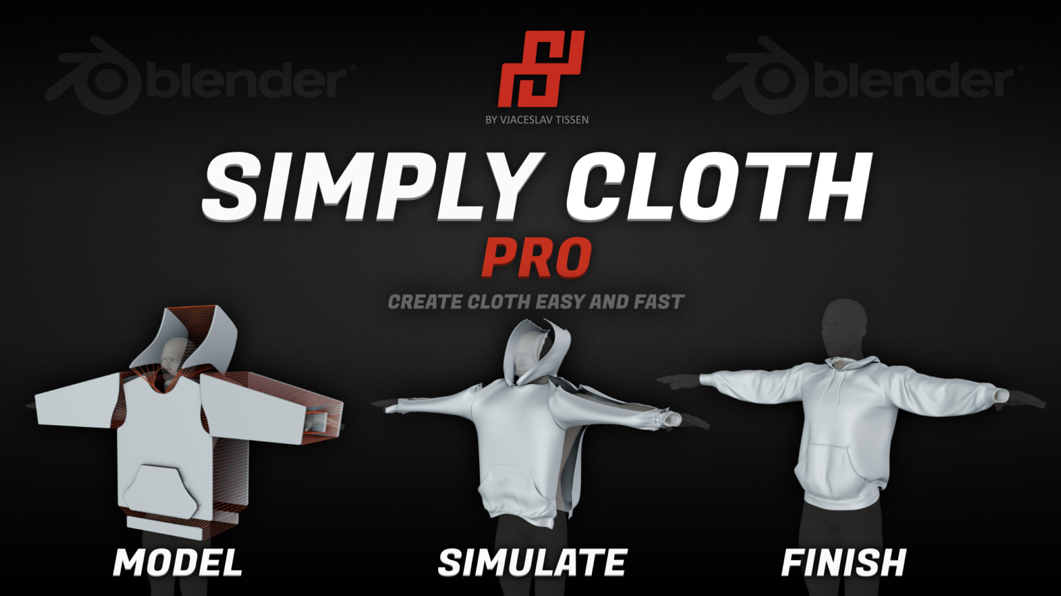 Simply Cloth Pro - Create cloth easy and fast | BlenderNation Bazaar