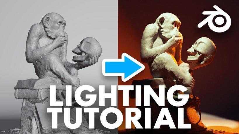 Blender Lighting Tutorial for 3D Beginners - Learn how to Light ...