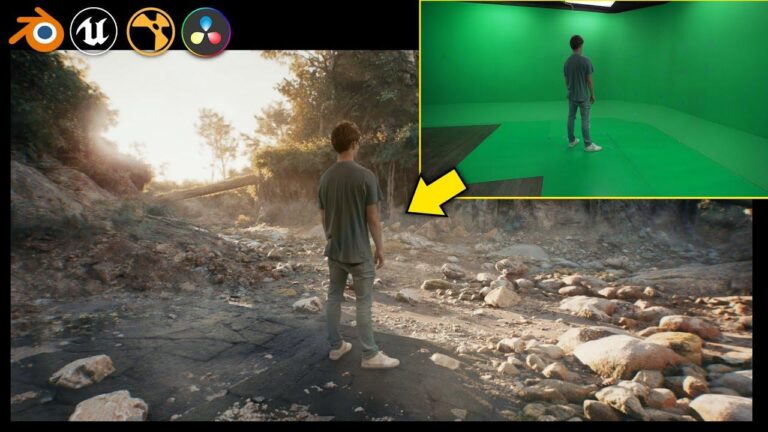 Revealing the SECRETS of Green Screen VFX | BlenderNation Bazaar