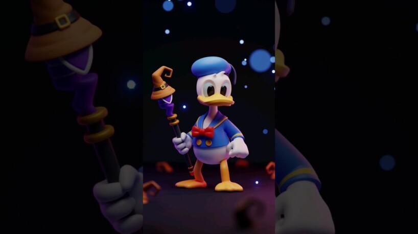 Sculpting Donald Duck in Blender. Iconic characters from A to Z! # ...
