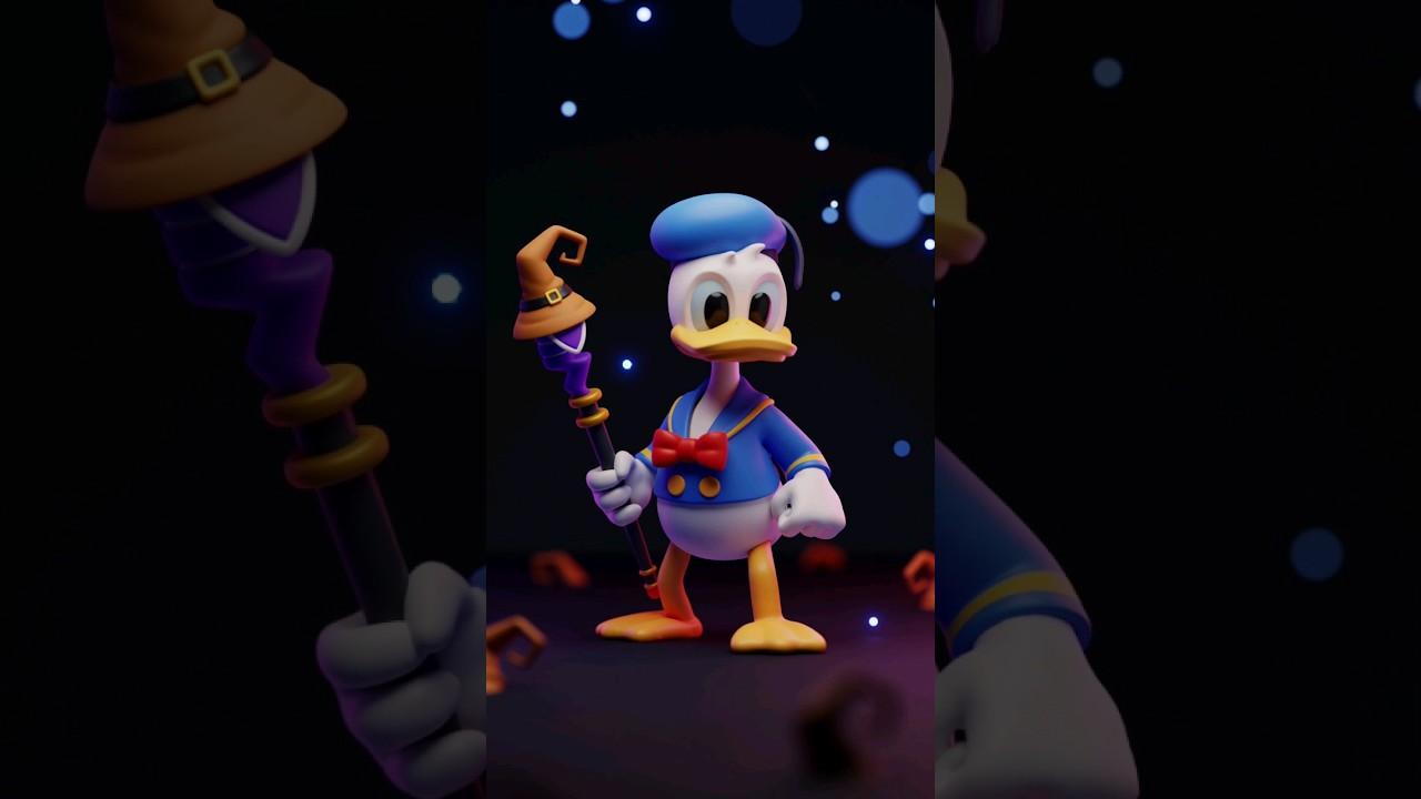 Sculpting Donald Duck in Blender. Iconic characters from A to Z! # ...