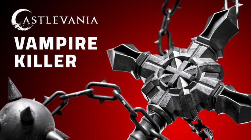 Modeling the Vampire Killer Whip from Castlevania | BlenderNation Bazaar