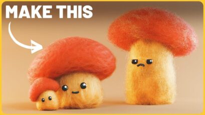 The EASY way to create Fluffy Characters in Blender 3D - Beginner ...