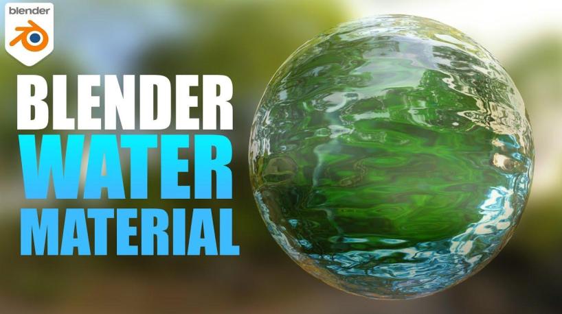 Make a Water Material in Blender | BlenderNation Bazaar