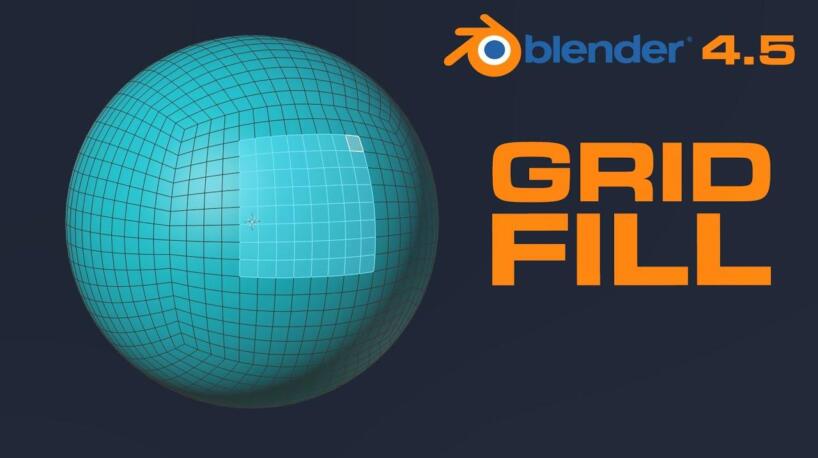 Grid Fill Just Got BETTER (Blender 4.5) | BlenderNation Bazaar