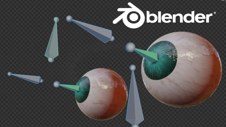 Easiest Eye Rig Ever | Blender Tutorial | BlenderNation Bazaar