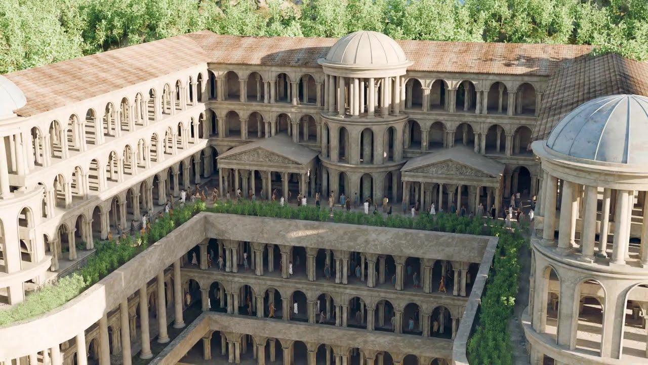 Making an Ancient Temple Environment in blender - Timelapse ...